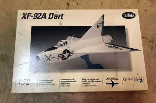 Сборная модель самолета1:72 XF92A dart