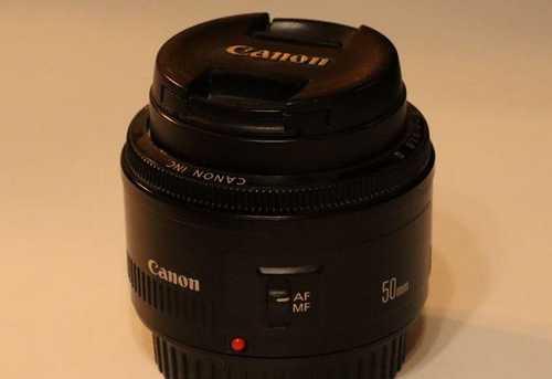 Объектив Canon EF 50mm f/1.8 STM + Адаптер Viltrox