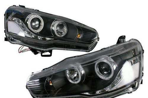 Фара Lancer Х тюнинг комплект devil eyes