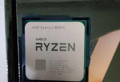 Amd Ryzen 5 3600x новый, год гарантии