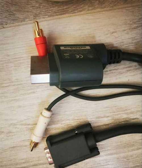 Кабель Xbox 360 vga av cable