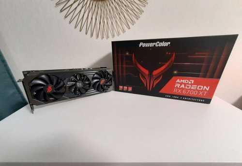 Видеокарта rx6700xt