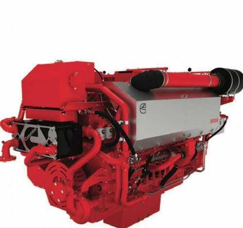 Двигатель дизельный судовой Cummins QSK60