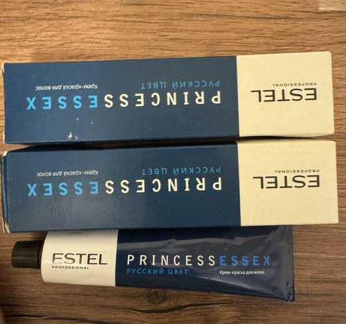 Краска для волос estel princess essex черная 1/0