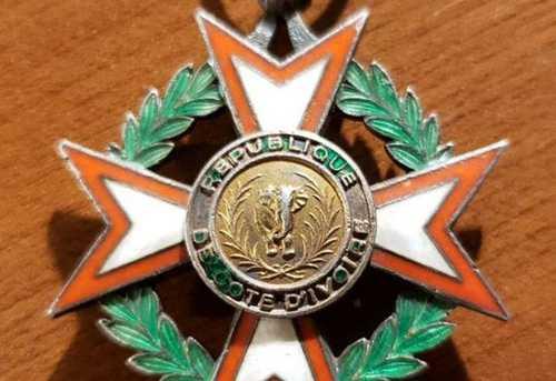Медаль Национального ордена Республики Кот-д’Ивуар