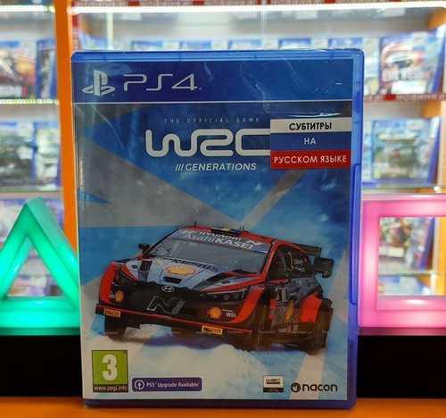 PS4 Игра WRC Generations (рус)