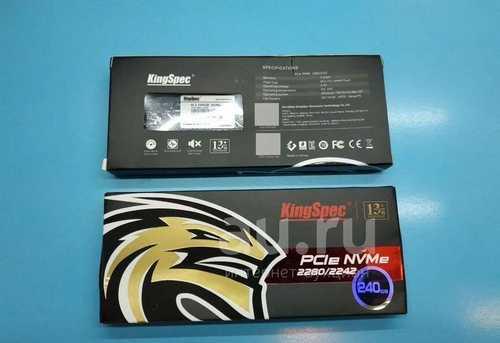 SSD M.2 NVMe 256Gb 2280 KingSpec