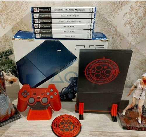 Sony Playstation 2 Slim (Silent Hill Edition) Чип