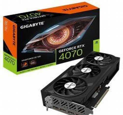 Видеокарта Gigabyte GeForce RTX 4070 WindForce OC