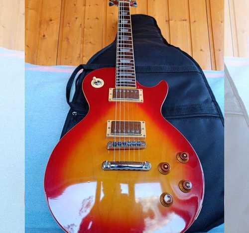 Электрогитара Mad Axe Aria Pro II Les Paul, чехол