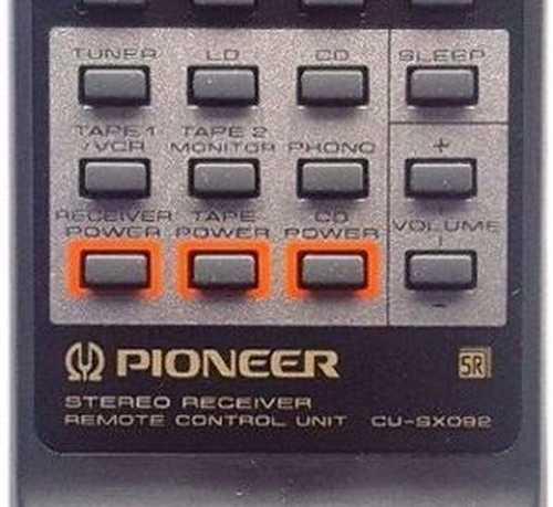 Пульт аналог Pioneer AXD7051 CU-SX092