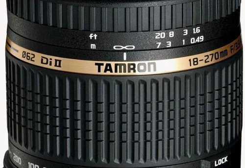 Объектив tamron 18-270mm