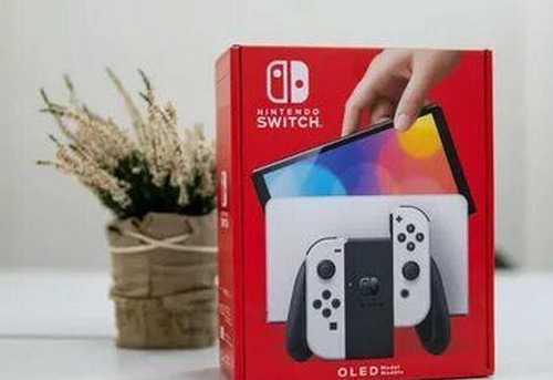 Прошитый Nintendo Switch oled NEW + 256 GB