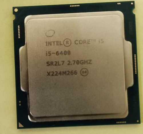 Процессор intel core i5 6400