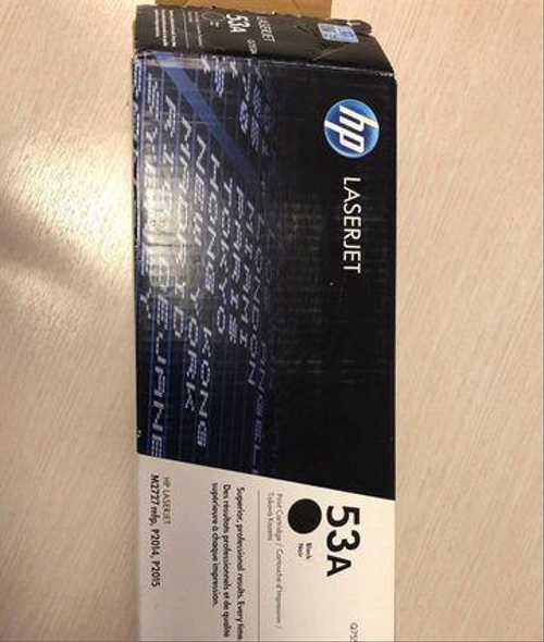 Картридж HP laserjet 53А