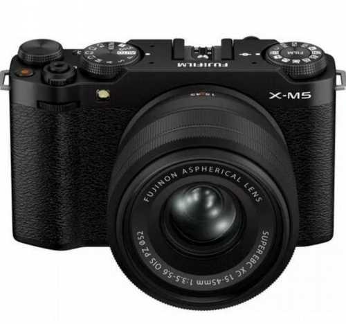 Fujifilm X-M5 Kit 15-45mm F3.5-5.6 Black