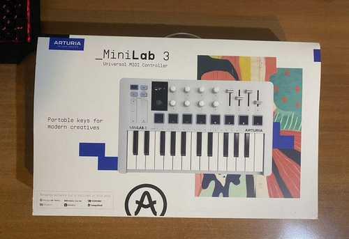Новая Midi-клавиатура Arturia minilab 3WE Гарантия