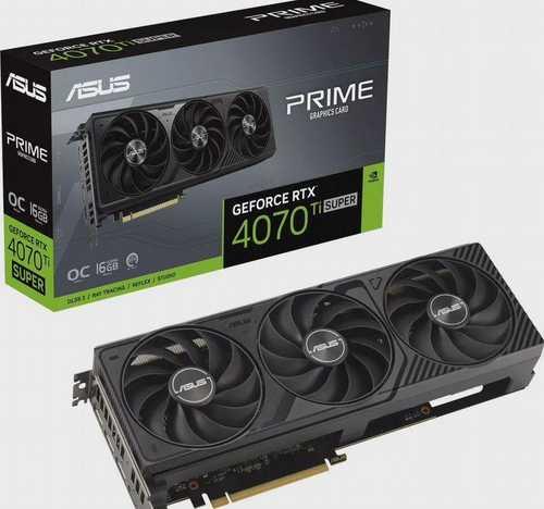 Asus Видеокарта GeForce RTX 4070 Ti super Prime OC