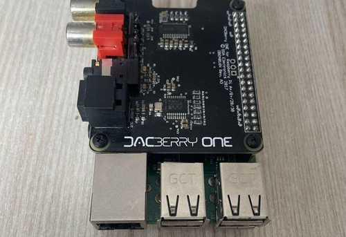 Raspberry pi 3 b с Dacberry One