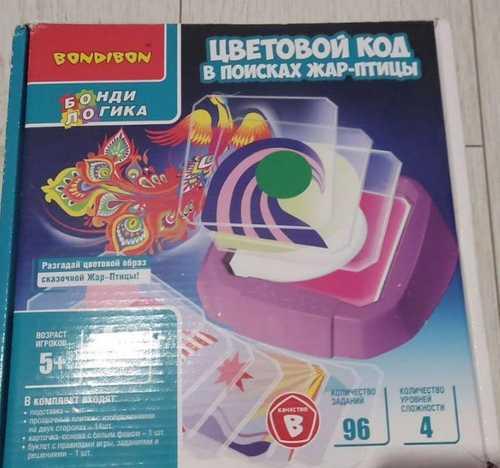 Настольная игра Цветной код. В поисках Жар птицы