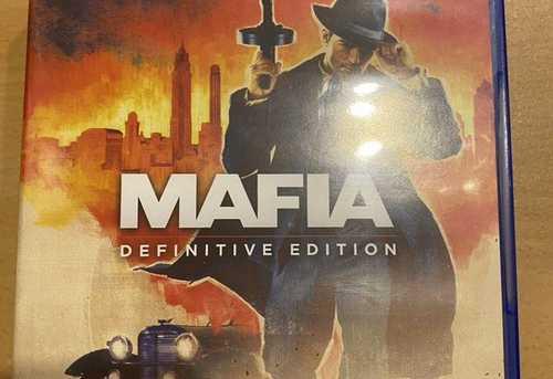Игра для ps4 Mafia definitive edition