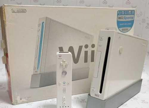 Nintendo Wii RVL- 001 JPN White USB-Loader В Короб