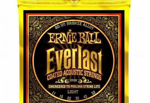Струны для акустической гитары Ernie Ball 2558