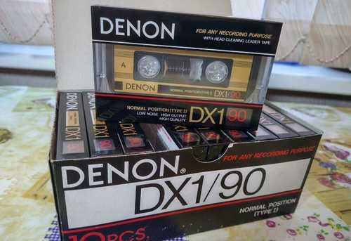 Аудиокассеты denon DX1 90 Japan