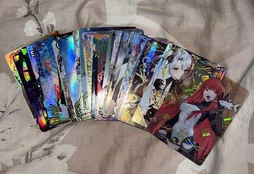 Коллекция аниме карточек