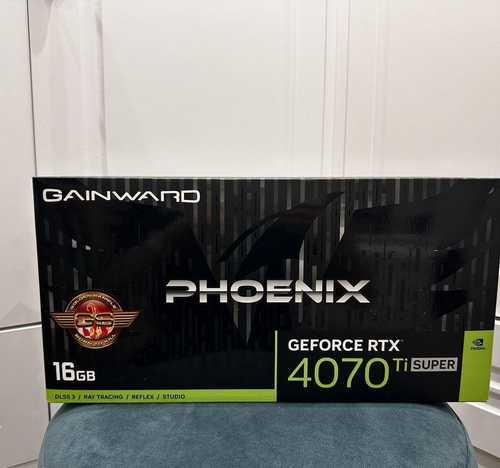 Видеокарта RTX 4070 ti super gainward phoenix GS