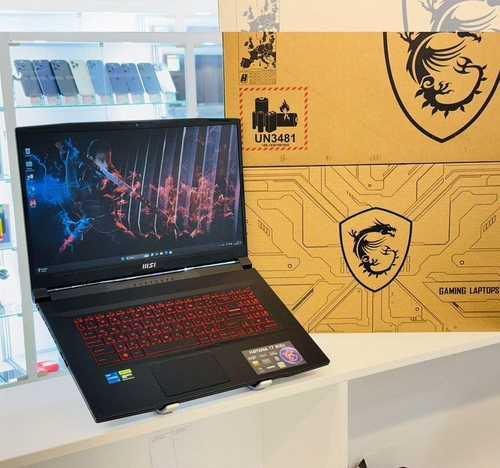 MSI Katana 17 i5-12450H 16гб DDR5 5600мгц RTX3050