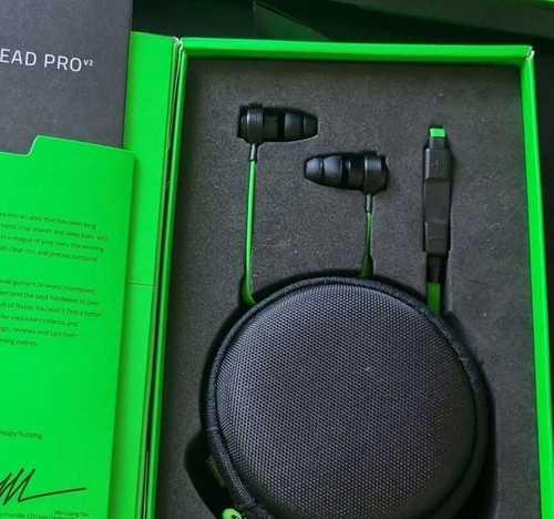 Игровые наушники razer