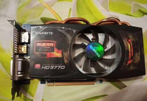 Видеокарта radeon hd5770 1 GB