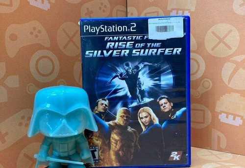 PS2 Fantastic Four Rise Of The Silver Surfer б/у