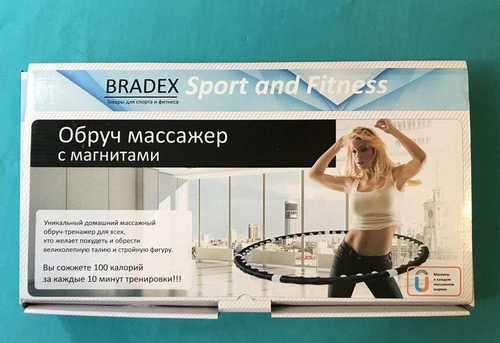 Гимнастический обруч массажёр с магнитами Bradex