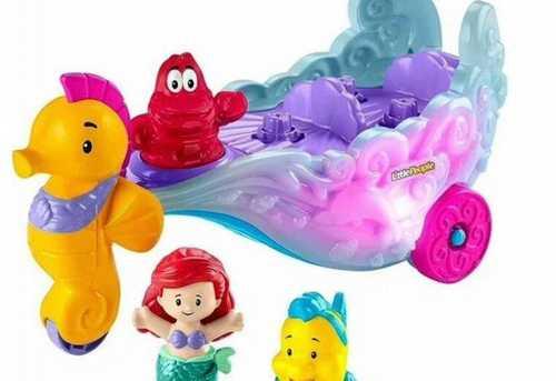 Игровой набор Fisher Price Disney карета Ариэль