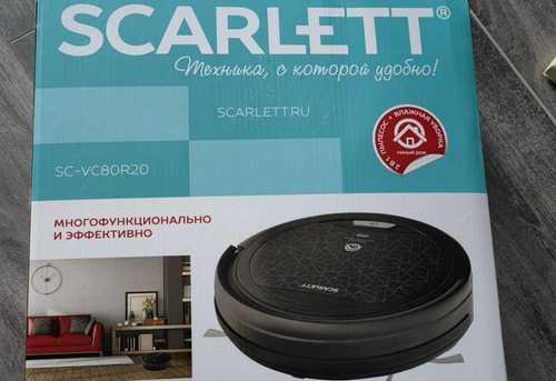 Робот пылесос scarlett