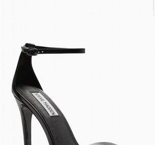 Steve madden босоножки черные бренд утонченные