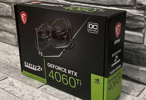 MSI RTX 4060 Ti 16Гб Ventus 2x