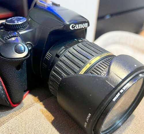 Canon 450d   обьектив tamron   вспышка canon 430