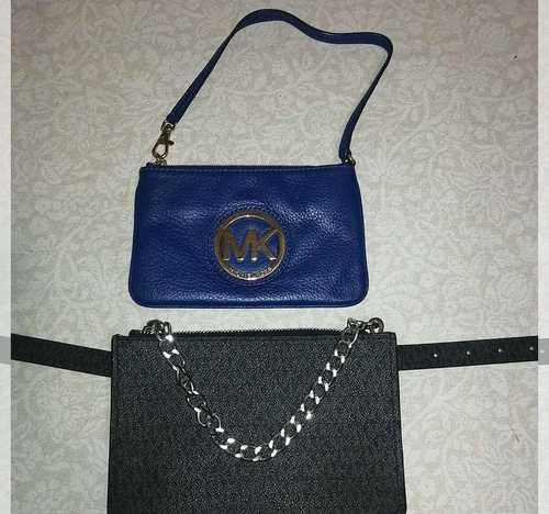 Поясная сумка и клатч michael kors