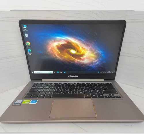 Мощный Asus Core i5-8250U/SSD 256GB/16GB/14" FHD I