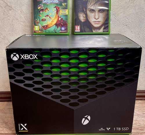 Microsoft Xbox Series X 1000 Гб с играми