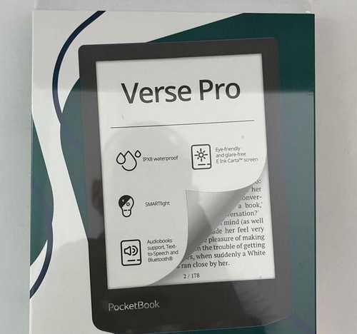 Книга электронная PocketBook 634 Verse Pro Azure