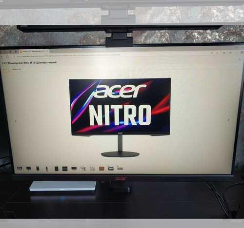 24.5" Монитор Acer Nitro XF253QZbmiiprx черный