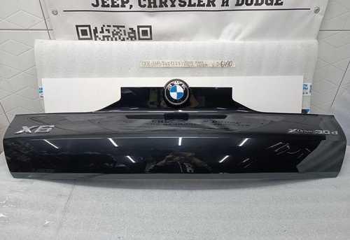 Накладка декоративная крышки багажника BMW X6 G06