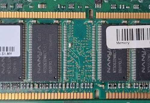Оперативная память dimm DDR1 512mb