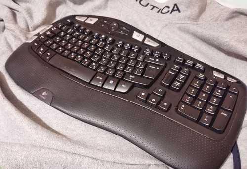 Клавиатура Logitech K350 Wave