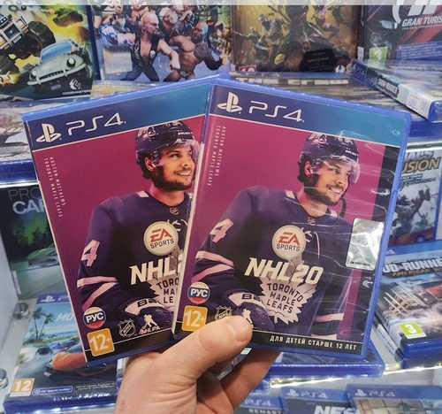 Диск NHL 20 для PS4