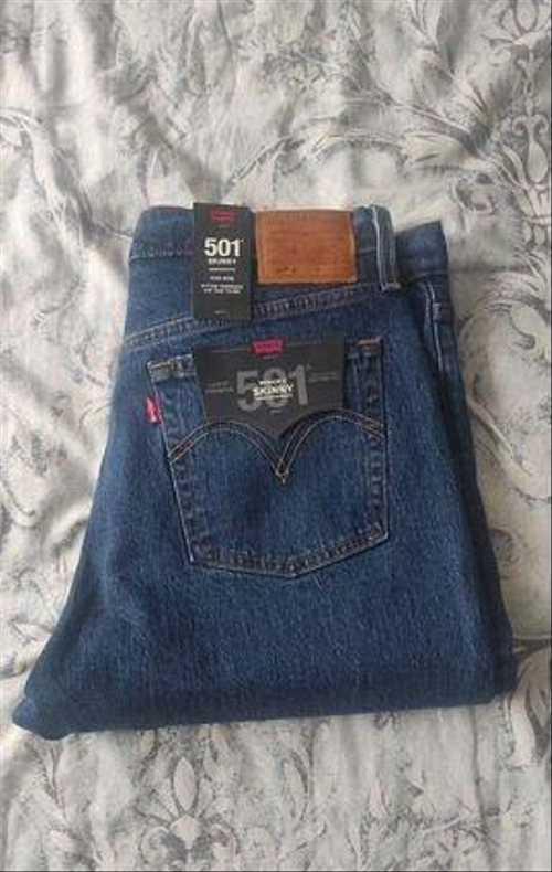 Джинсы levis 501 premium женские новые